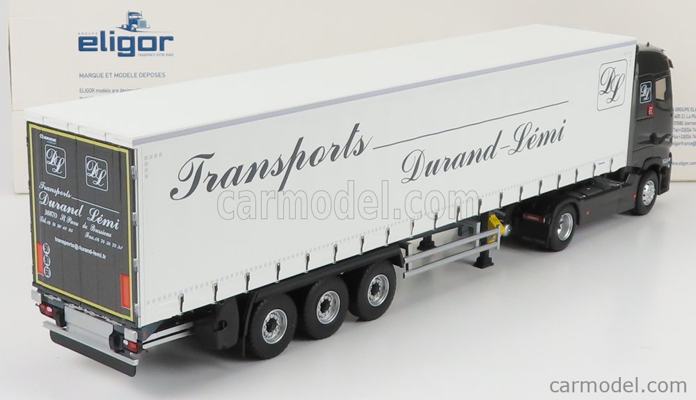 ELIGOR 117400 Scale 1/43 | RENAULT T-LINE HIGH TRUCK TELONATO DURAND ...