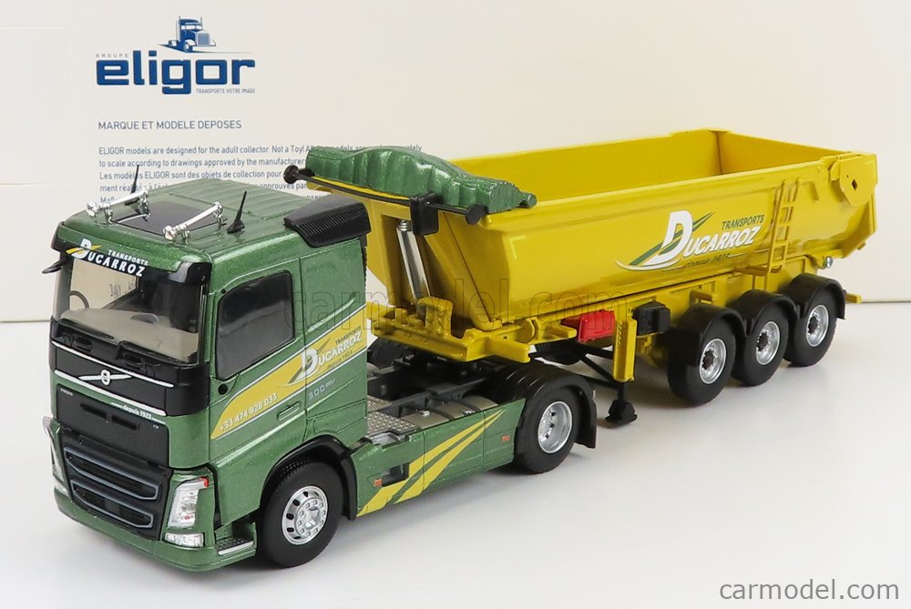ELIGOR 117117 Masstab: 1/43 | VOLVO FH4 500 TRUCK CASSONE RIBALTABILE ...