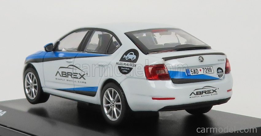 ABREX 143RA-026R01J Escala 1/43 | SKODA OCTAVIA III ABREX 2012 WHITE