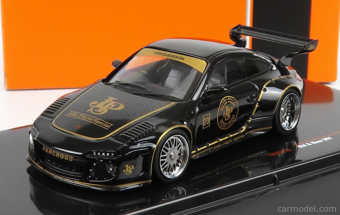 IXO-MODELS MOC319 Scale 1/43 | PORSCHE 911 997 COUPE JPS 1999 BLACK GOLD