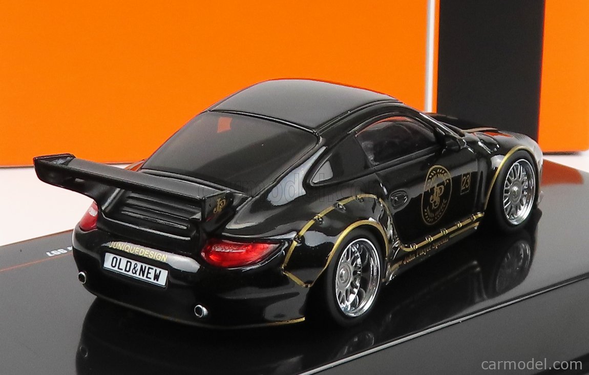 IXO-MODELS MOC319 Scale 1/43 | PORSCHE 911 997 COUPE JPS 1999 BLACK GOLD