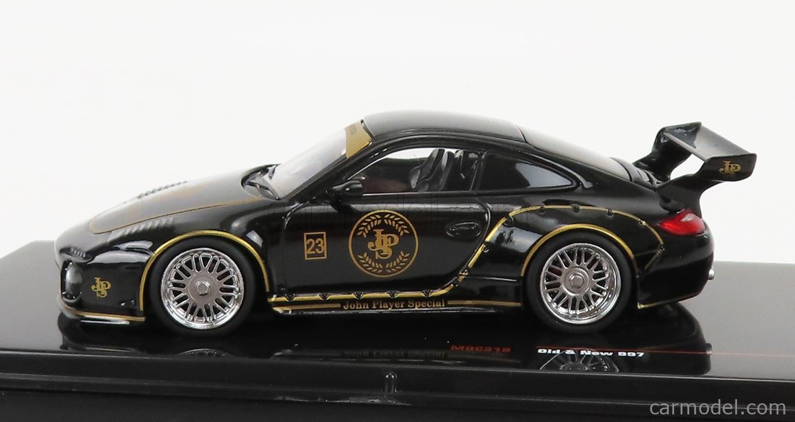 IXO-MODELS MOC319 Scale 1/43 | PORSCHE 911 997 COUPE JPS 1999 BLACK GOLD