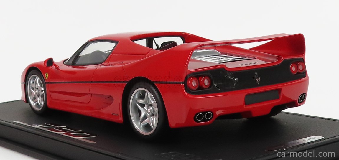 BBR-MODELS P18189A Scale 1/18 | FERRARI F50 COUPE 1995 RED
