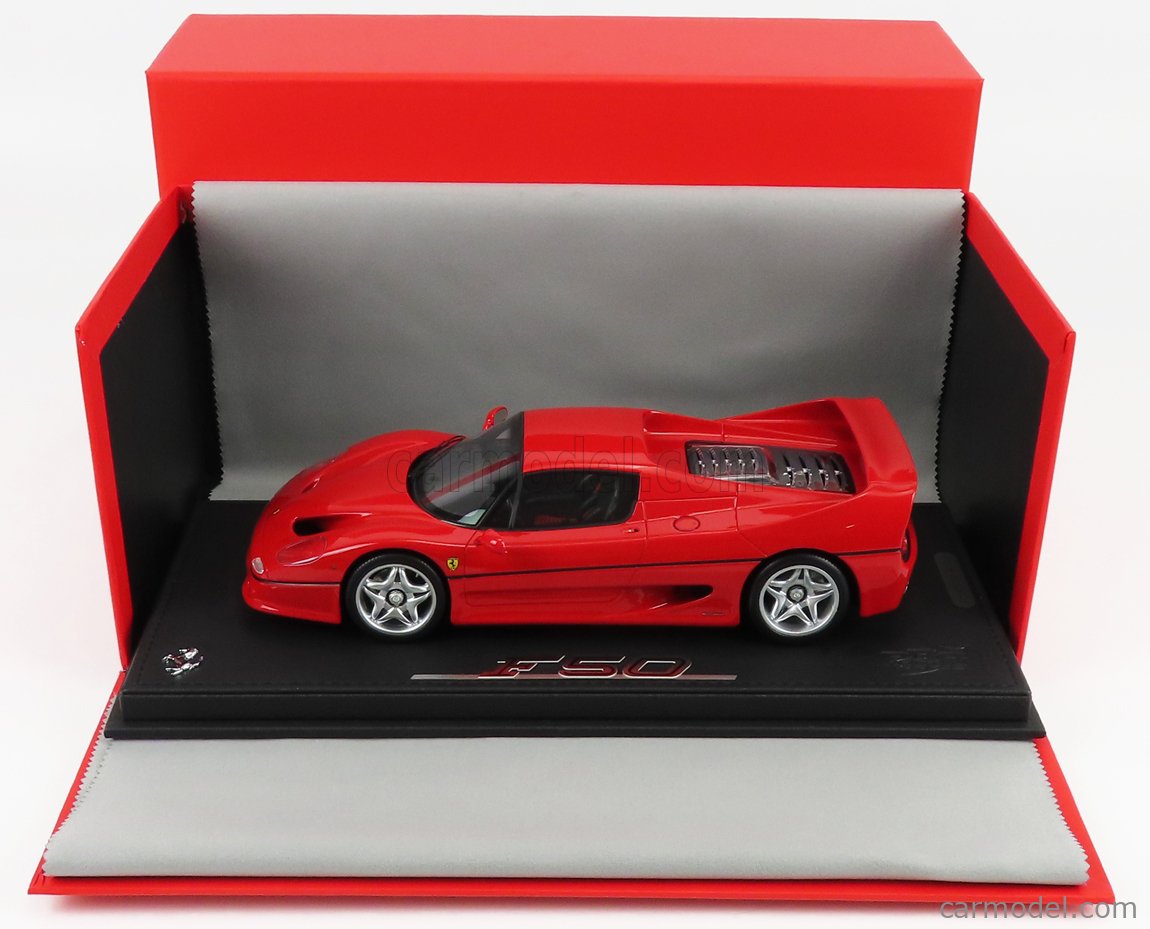 BBR-MODELS P18189A Scale 1/18 | FERRARI F50 COUPE 1995 RED