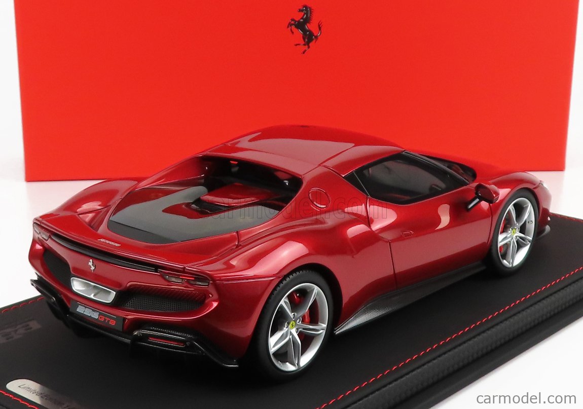 BBR-MODELS P18210B-VET Scale 1/18 | FERRARI 296 GTB HYBRID 830HP V6 2021 - CON VETRINA - WITH ...