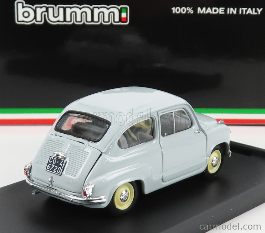 BRUMM R247-03-UPD-2022 Scale 1/43 | FIAT 600 BERLINA 1-SERIES 1955 ...