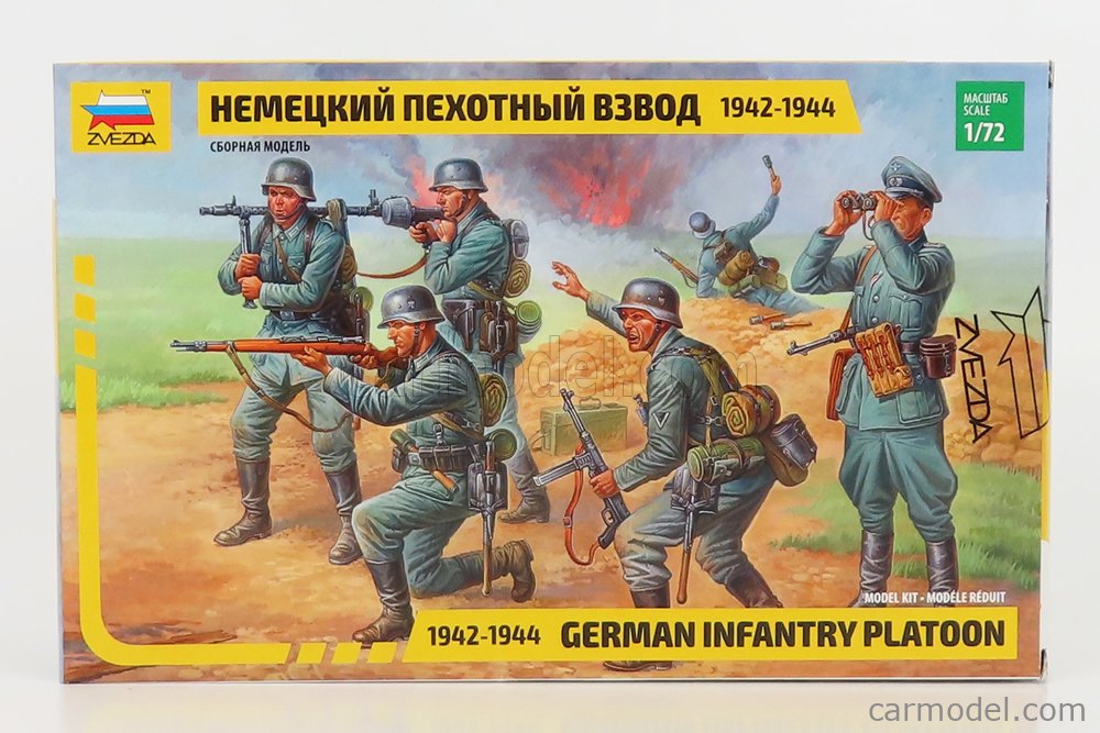 ZVEZDA 8078 Scala 1/72 | FIGURES SOLDATI - SOLDIERS MILITARY GERMANY ...