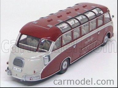 MINICHAMPS 030085 Scale 1/43 | SETRA S 8 KNECHT BUS 1953 RED