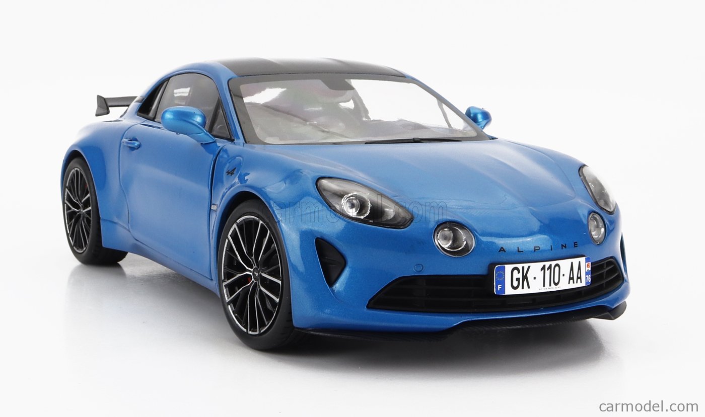 SOLIDO 1801622 Scale 1/18 | ALPINE ALPINE A110S COUPE PACK AERO 2022 BLUE