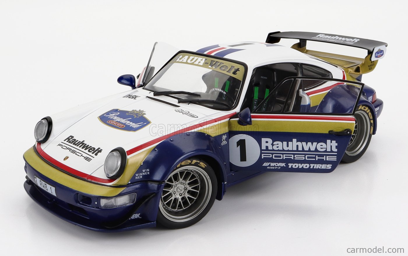 SOLIDO 1807505 Scale 1/18 | PORSCHE 911 964 RWB RAUH WELT N 1 RACING ...