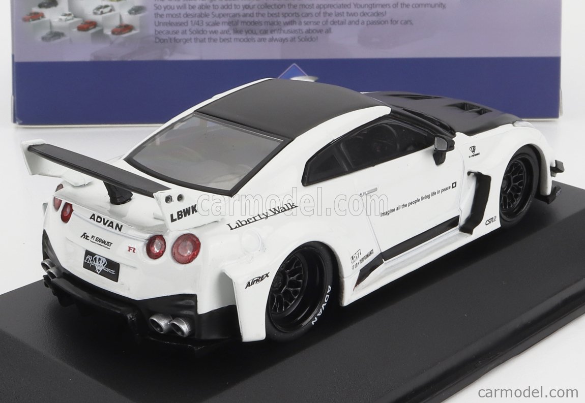 SOLIDO 4311203 Scale 1/43 | NISSAN GT-RR (R35) LB WORKS SILHOUETTE ...
