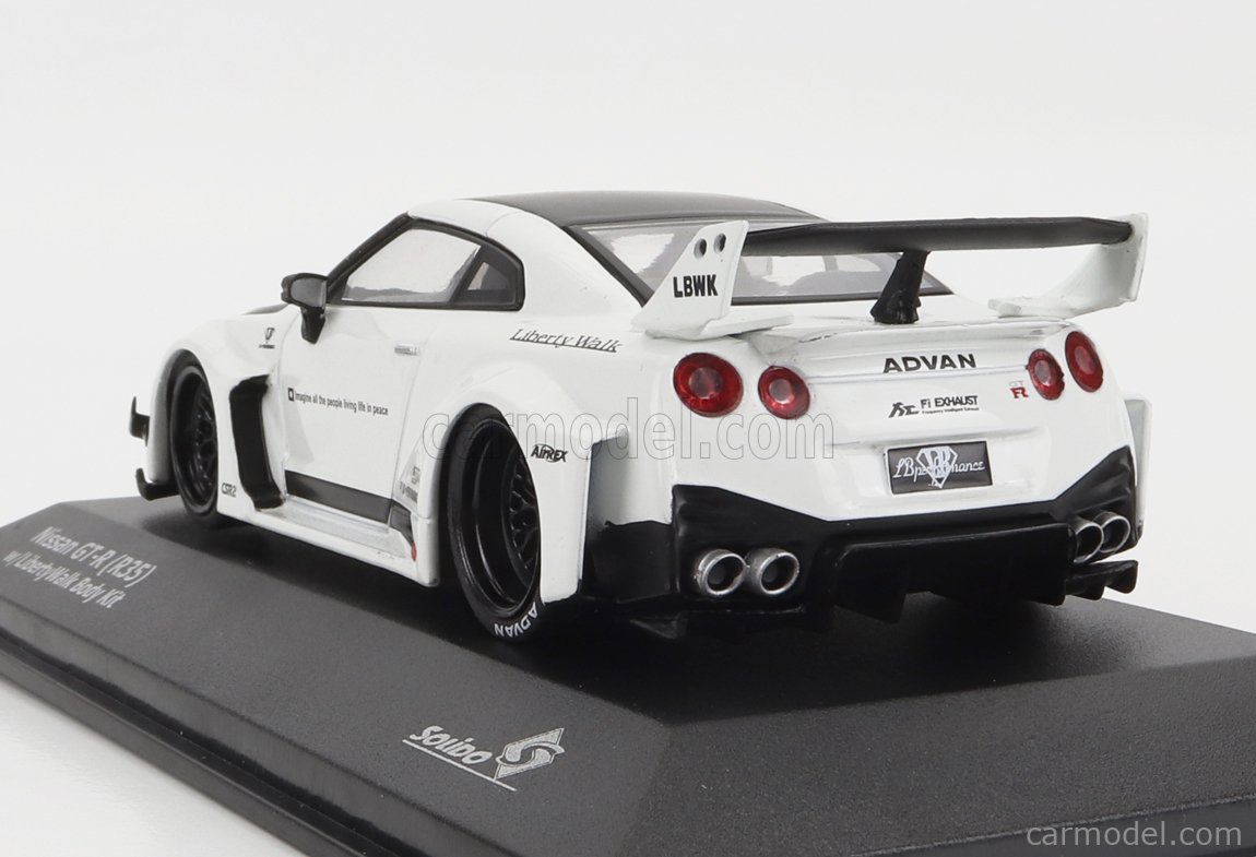 SOLIDO 4311203 Scale 1/43 | NISSAN GT-RR (R35) LB WORKS SILHOUETTE ...