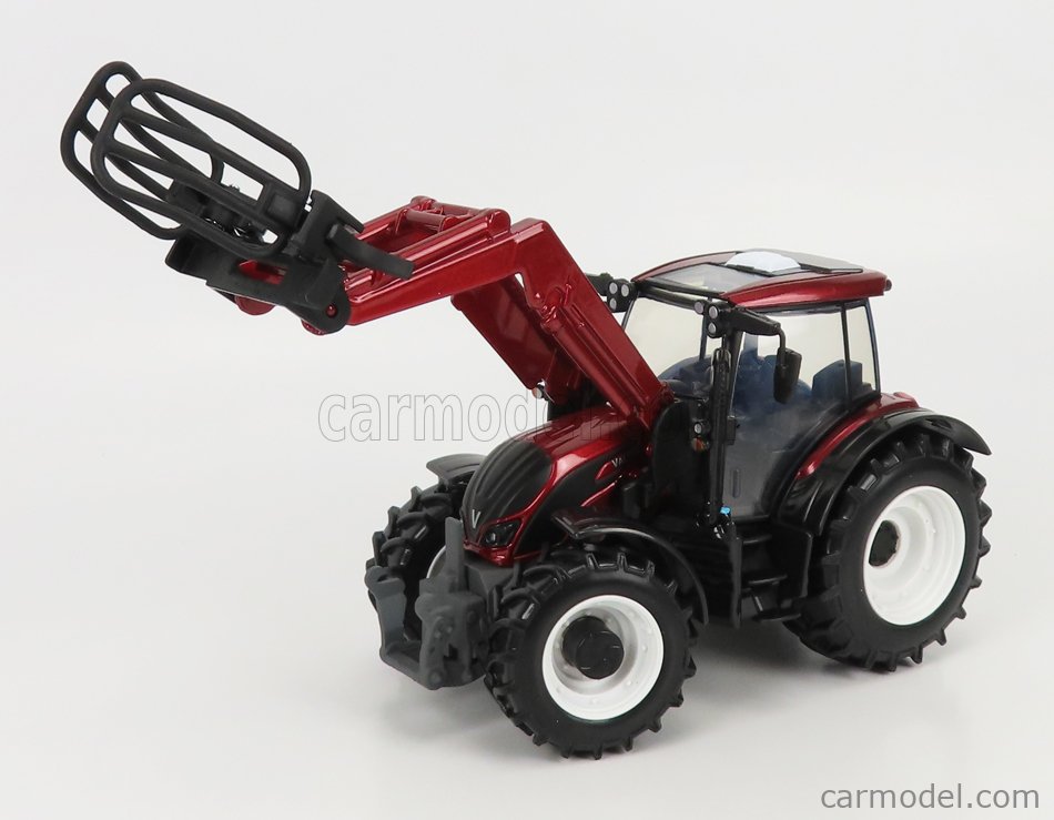 BURAGO 18-44082 Scale 1/32 | VALTRA N174 TRACTOR 2017 RED BLACK