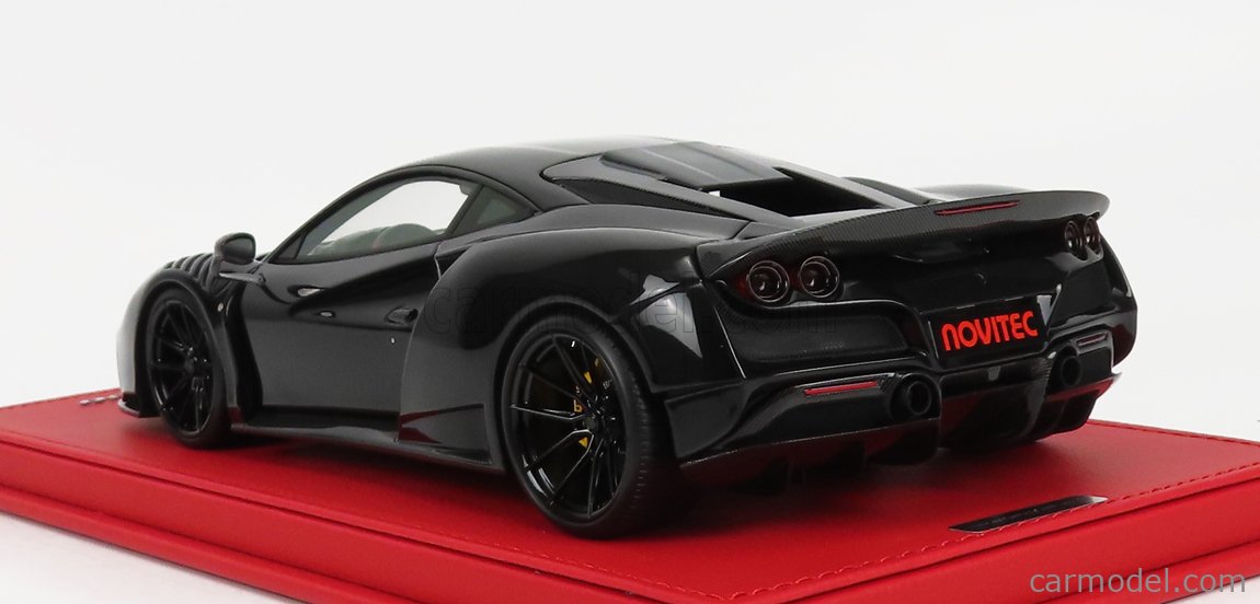 PEAKO 84302 Scale 1/18 | NOVITEC F8 N-LARGO 2021 BLACK
