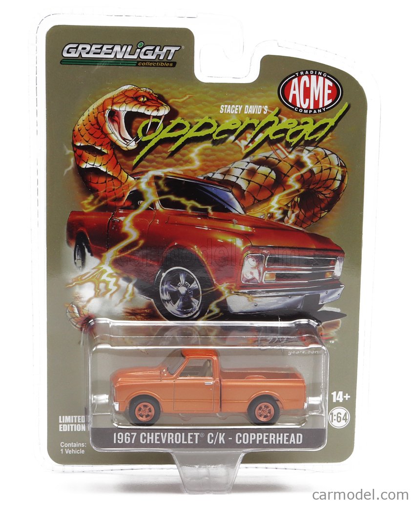 GREENLIGHT 51492-GOLD Scale 1/64 | CHEVROLET STACEY DAVID'S C/K PICK-UP ...