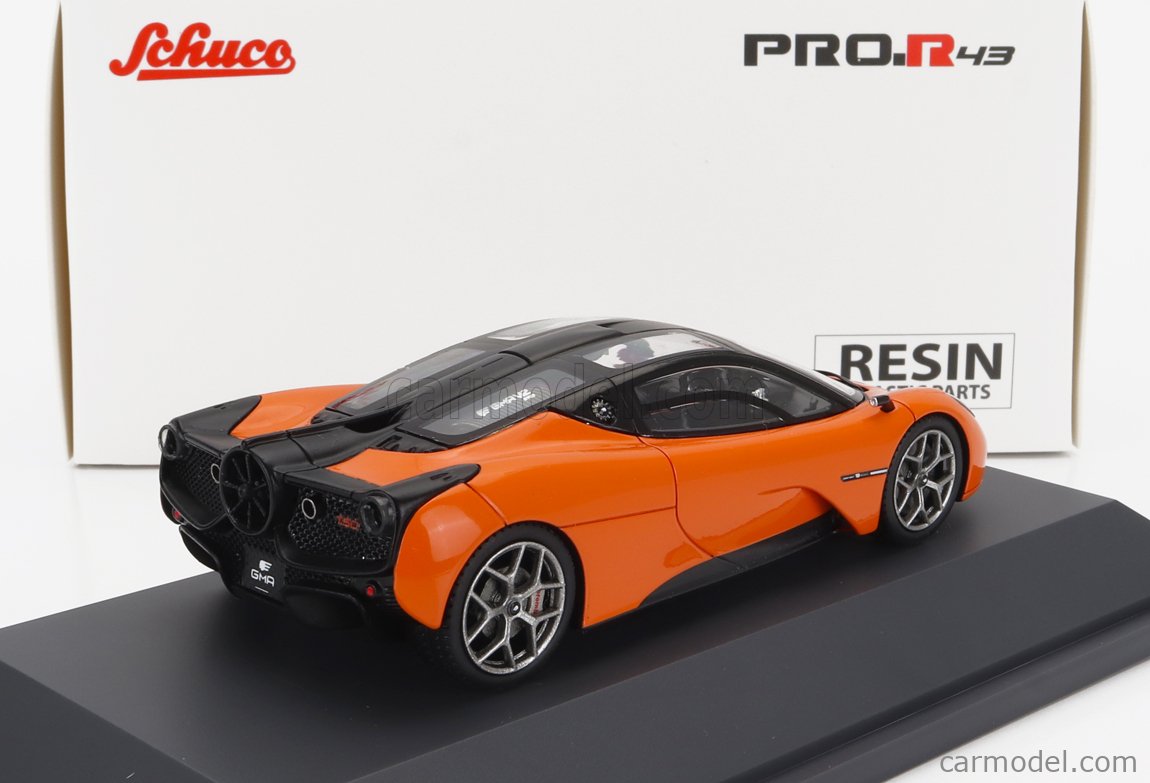 SCHUCO 450924000 Scale 1/43 | GORDON MURRAY T50 2022 ORANGE