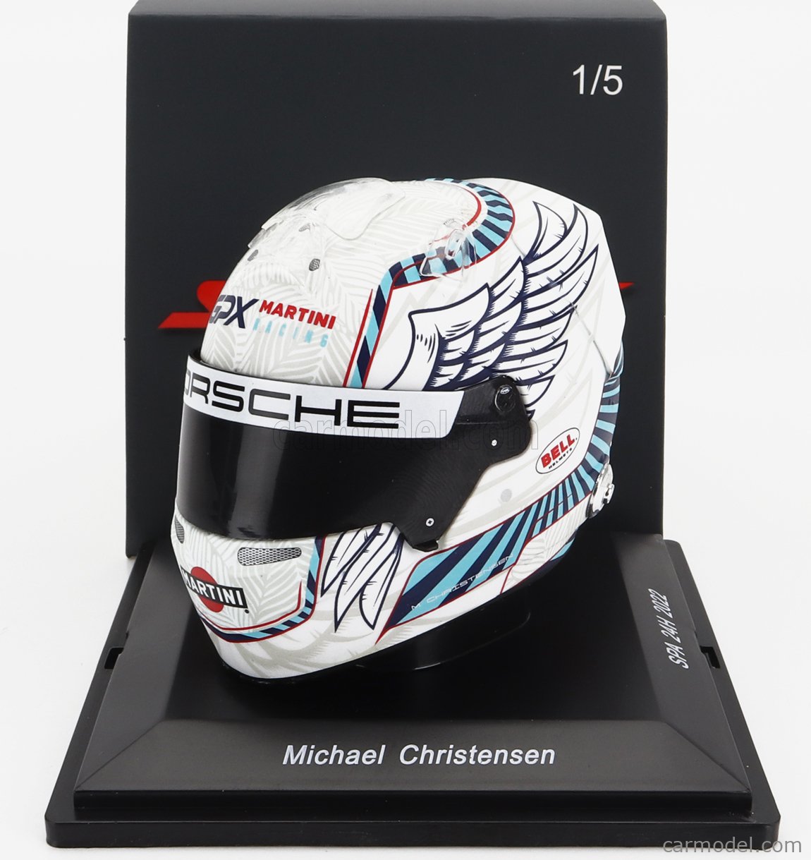 SPARK-MODEL 5HSP083 Echelle 1/5 | BELL HELMET CASCO HELMET PORSCHE 911 ...