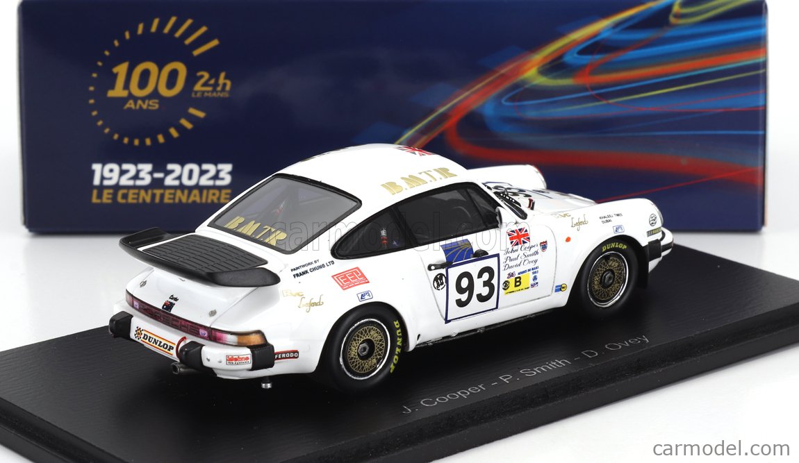SPARK-MODEL S9852 Scale 1/43 | PORSCHE 911 930 3.3L TURBO TEAM CHARLES ...