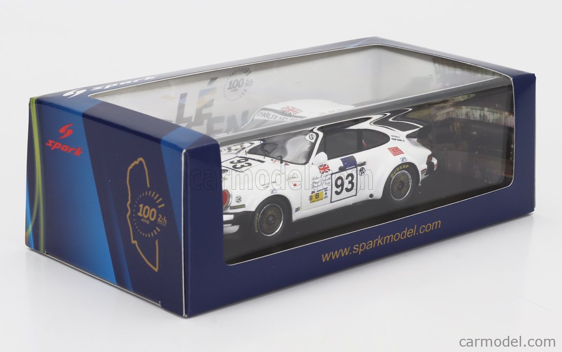 SPARK-MODEL S9852 Scala 1/43 | PORSCHE 911 930 3.3L TURBO TEAM CHARLES ...