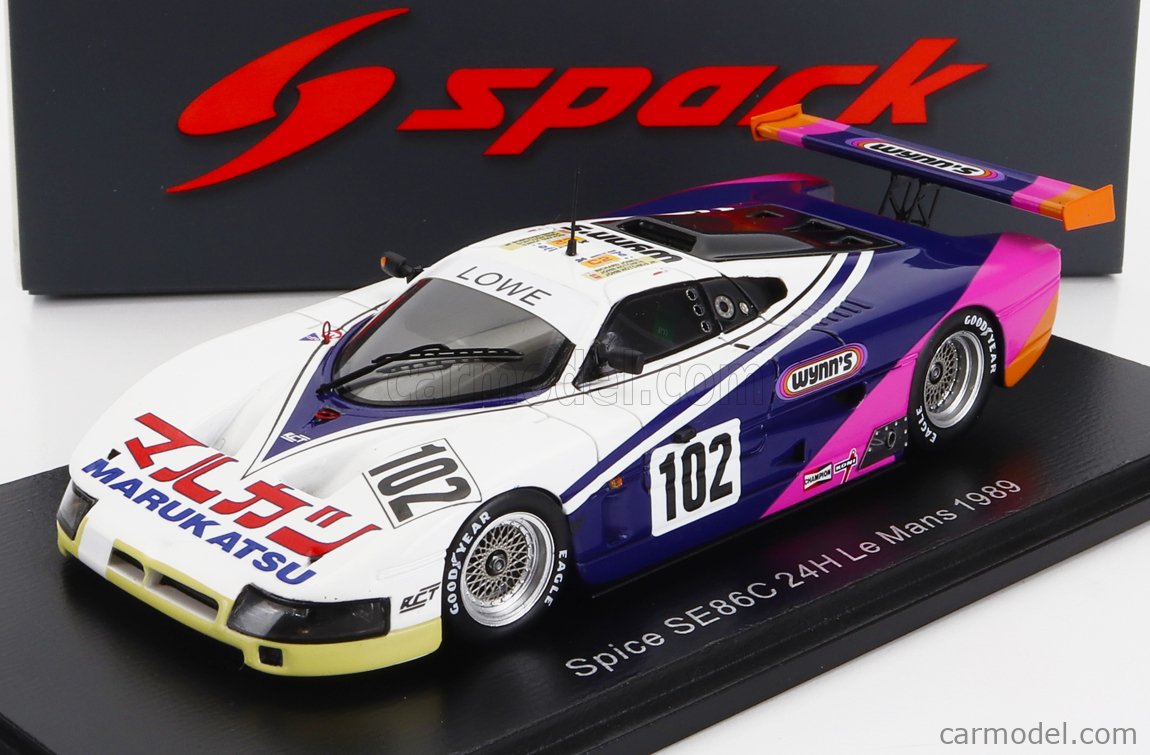 SPARK-MODEL S6808 Scale 1/43 | SPICE SE86C 1.8L V8 TEAM CHAMBERLAIN ...