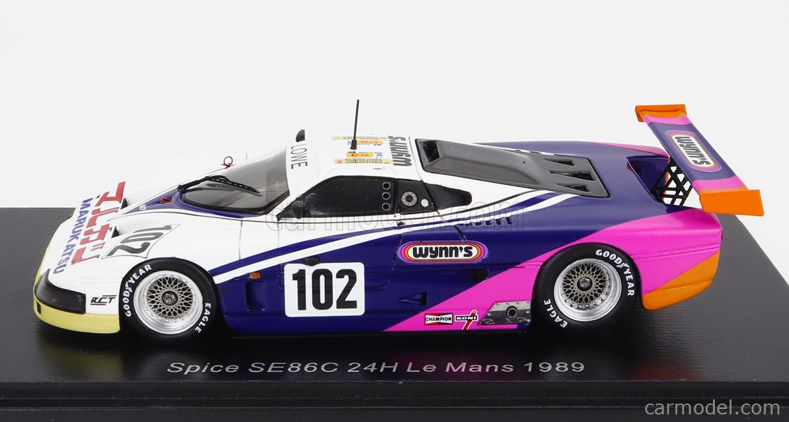 SPARK-MODEL S6808 Scale 1/43 | SPICE SE86C 1.8L V8 TEAM CHAMBERLAIN ...