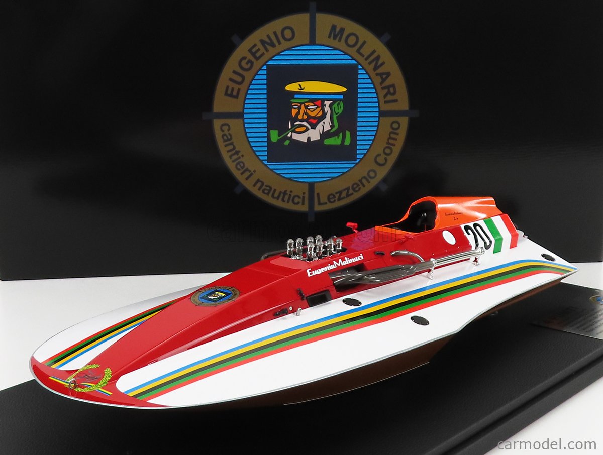 BBR-MODELS FER003 Escala 1/18 | MOLINARI OFFSHORE MOTOSCAFO 4 PUNTI N ...