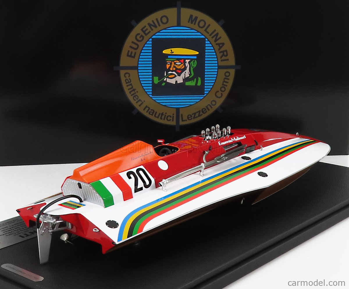 BBR-MODELS FER003 Scala 1/18 | MOLINARI OFFSHORE MOTOSCAFO 4 PUNTI N 20 ...