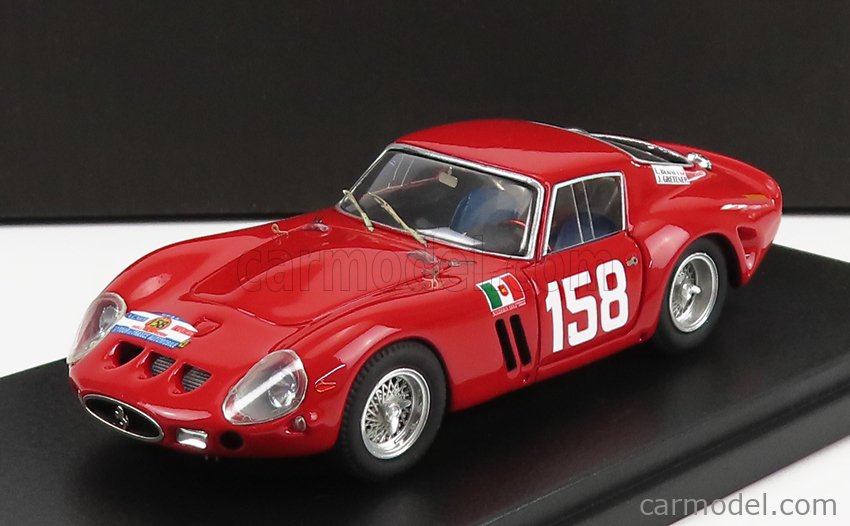 REMEMBER 162726 Scale 1/43 | FERRARI 250 GTO ch.3909 COUPE N 158 TOUR DE FRANCE 1963 BERNEY ...