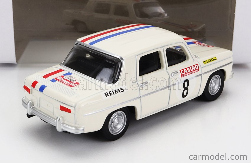 NOREV 310947 Scale 1/54 | RENAULT R8 GORDINI N 8 HISTORIC RACING 2014 WHITE