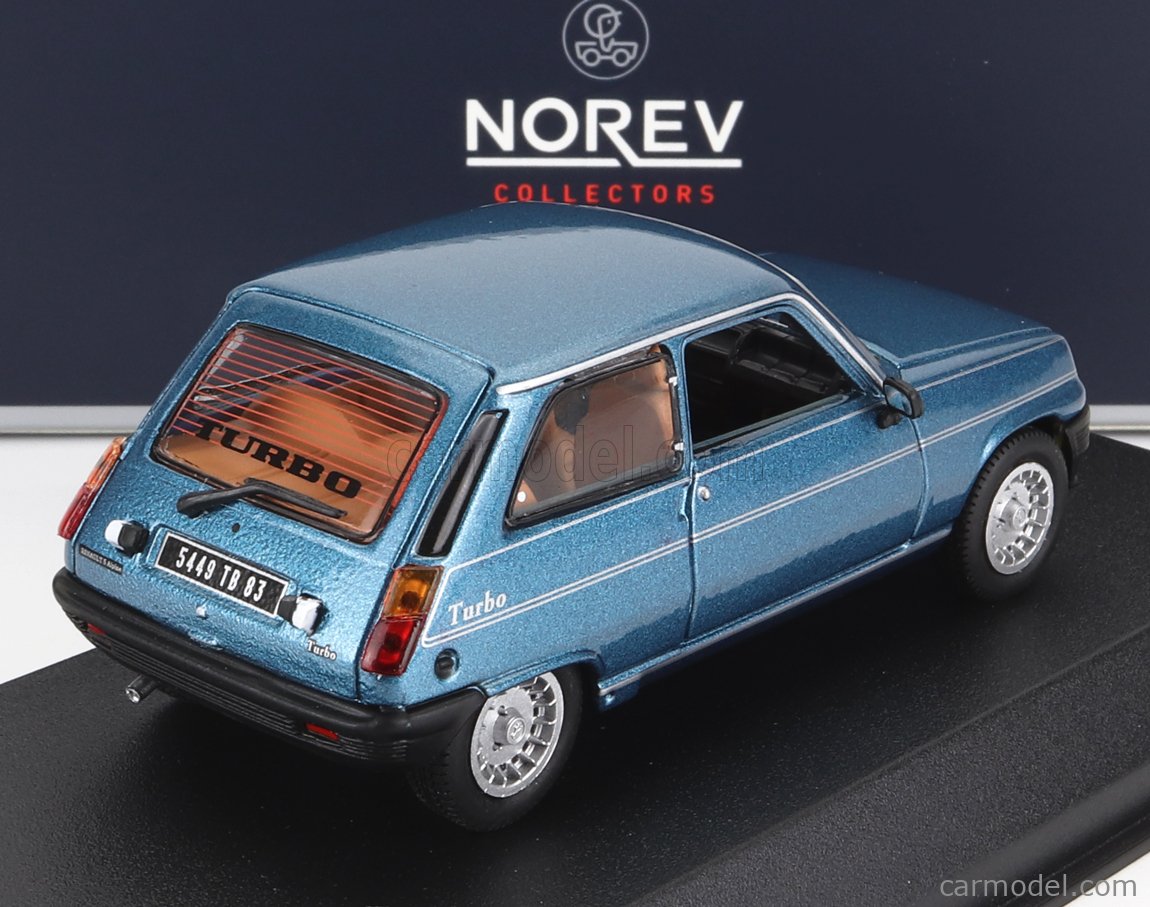 NOREV 510534 Scale 1/43 | RENAULT R5 ALPINE TURBO 1983 NAVY BLUE