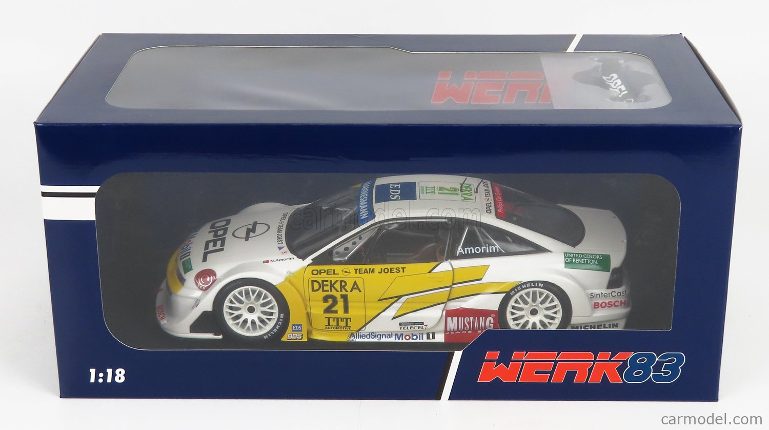 WERK83 W1802008 Scale 1/18 | OPEL CALIBRA V6 4X4 OPEL TEAM JOEST N 21 ...