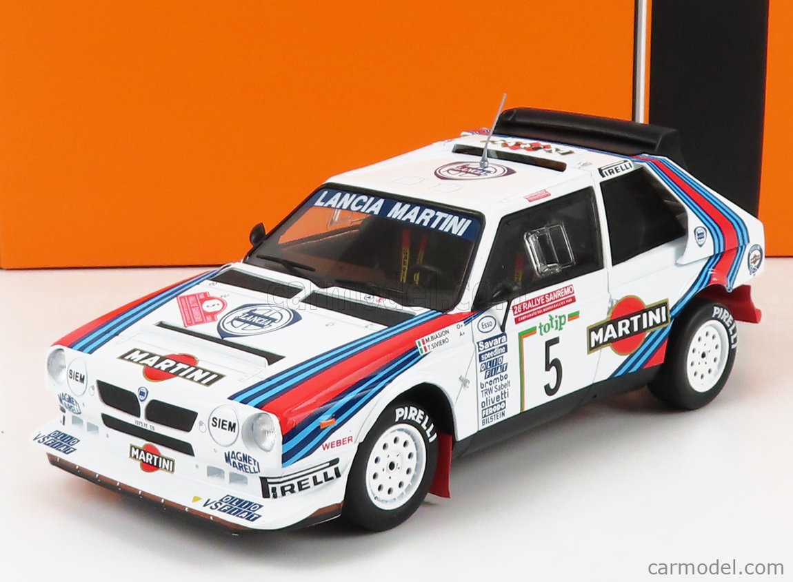 IXO-MODELS 24RAL022B Scale 1/24 | LANCIA DELTA S4 MARTINI RACING N 5 ...