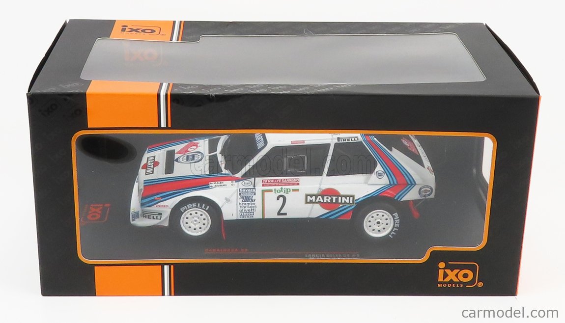 IXO-MODELS 24RAL022A Scala 1/24 | LANCIA DELTA S4 TEAM MARTINI RACING N ...