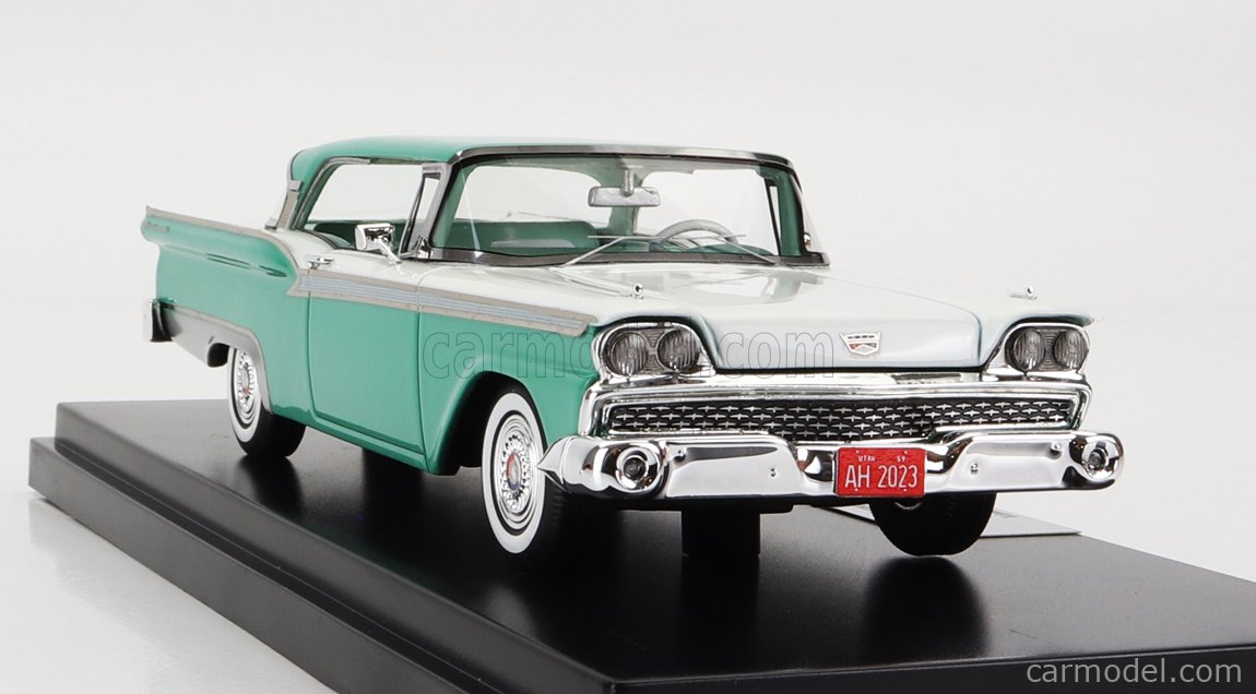 GOLDVARG GC066A Scale 1/43 | FORD USA FAIRLANE 1959 TURQUOISE WHITE