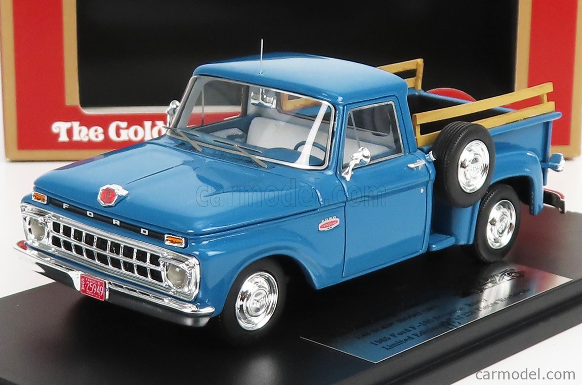 GOLDVARG GC033A Scale 1/43 | FORD USA F-100 PICK-UP 1965 MARLIN BLUE