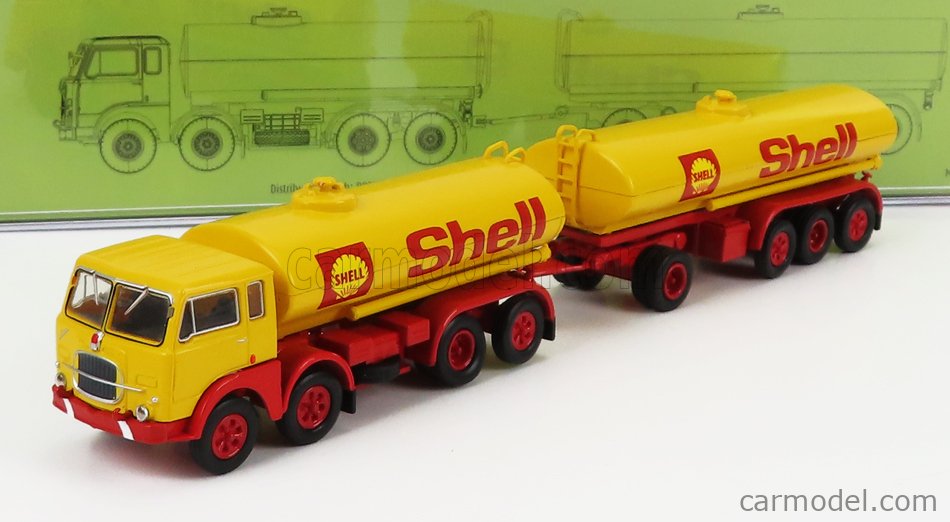 BREKINA PLAST PIBK58454 Masstab: 1/87 | FIAT 690 MILLEPIEDI TANKER ...