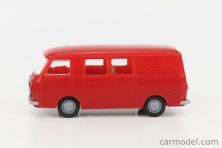 BREKINA PLAST PIBK238081 Escala 1/87 | FIAT 238 HALF VAN 1969 RED