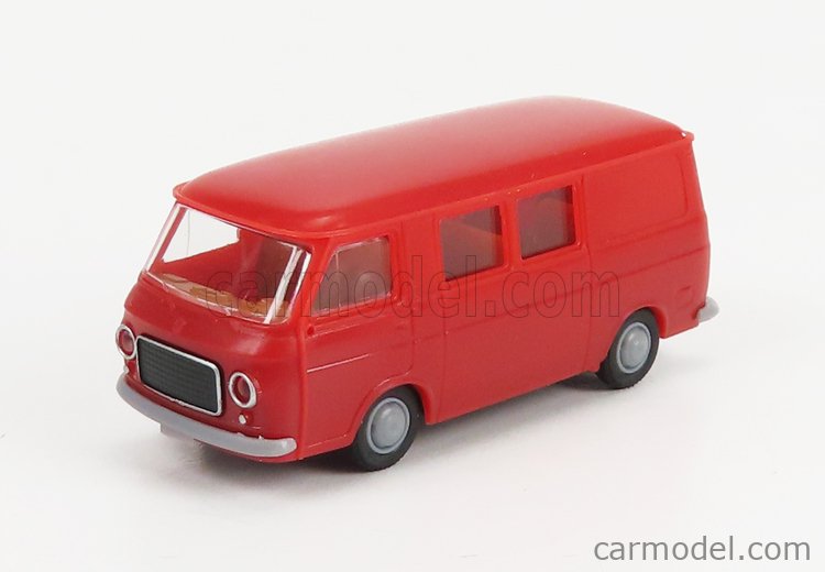 BREKINA PLAST PIBK238041 Escala 1/87 | FIAT 238 VAN 1969 RED