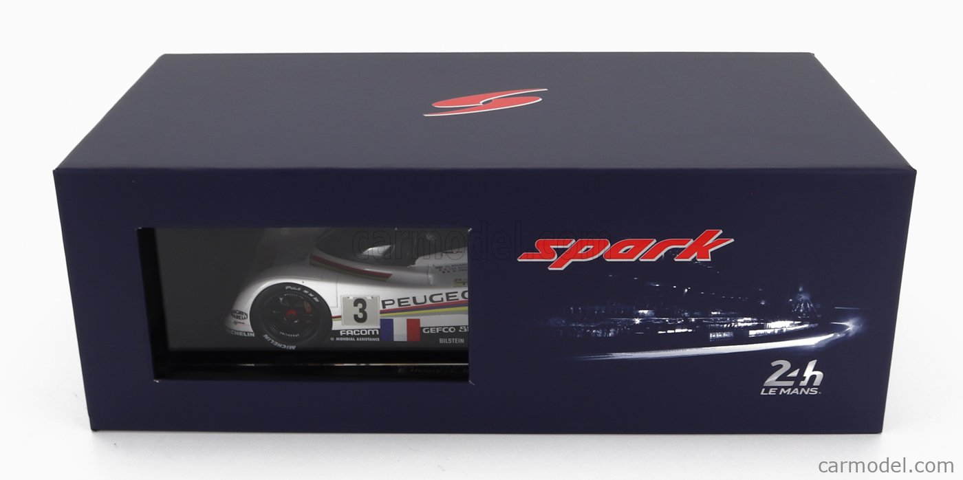 SPARK-MODEL 18LM93 Echelle 1/18 | PEUGEOT 905 EVO1B 3.5L V10 TEAM PEUGEOT TALBOT SPORT N 3 ...
