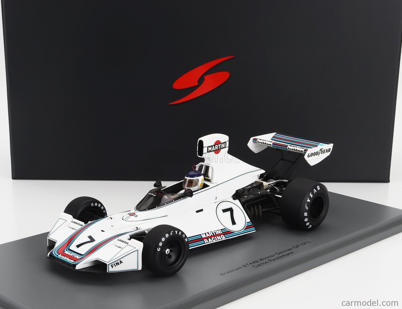 SPARK-MODEL 18S541 Scala 1/18 | BRABHAM F1 BT44B N 7 WINNER GERMAN GP ...