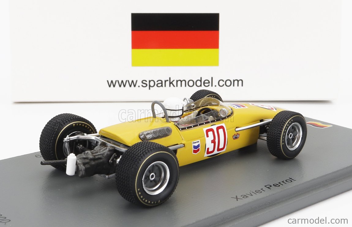 SPARK-MODEL SG716 Scale 1/43 | BRABHAM F2 BTC23C N 30 GERMAN GP 1969 ...