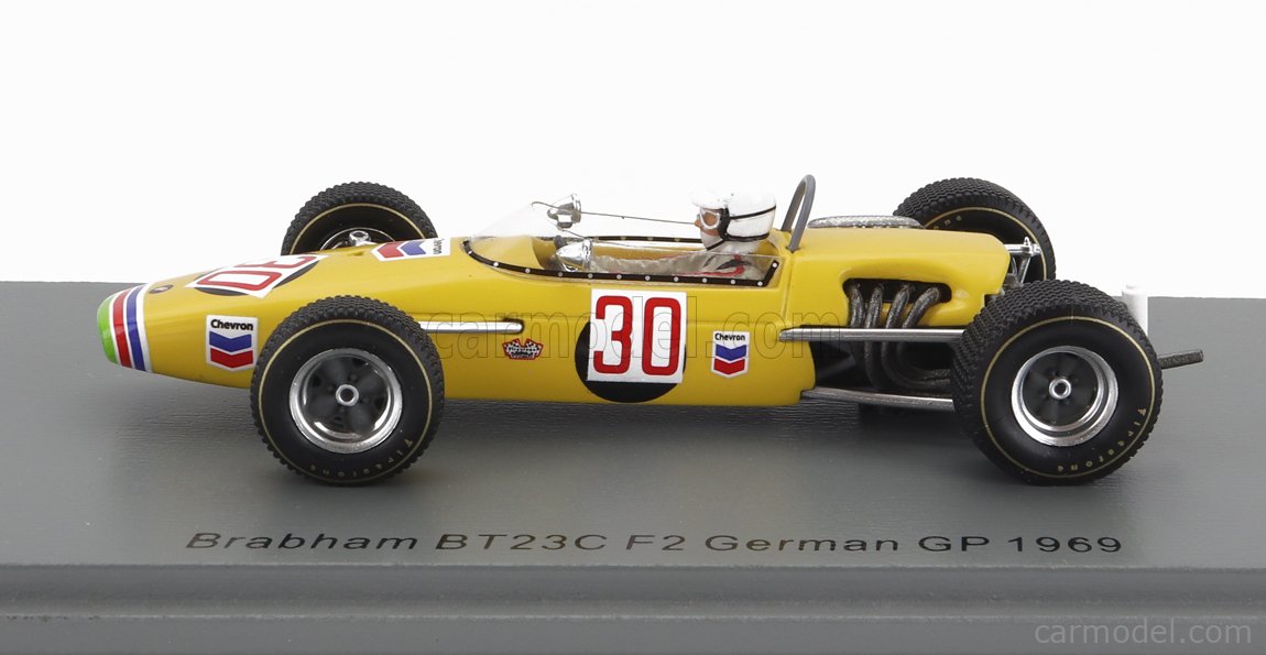 SPARK-MODEL SG716 Echelle 1/43 | BRABHAM F2 BTC23C N 30 GERMAN GP 1969 ...