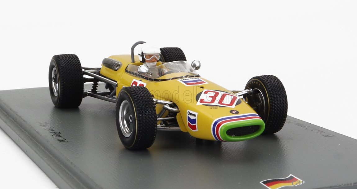 SPARK-MODEL SG716 Scale 1/43 | BRABHAM F2 BTC23C N 30 GERMAN GP 1969 ...
