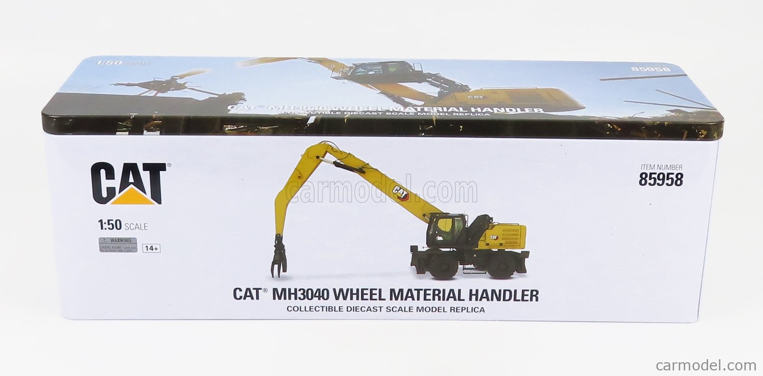 DM-MODELS 85958 Scale 1/50 | CATERPILLAR CATMH3040 GOMMATO - TRACTOR ...