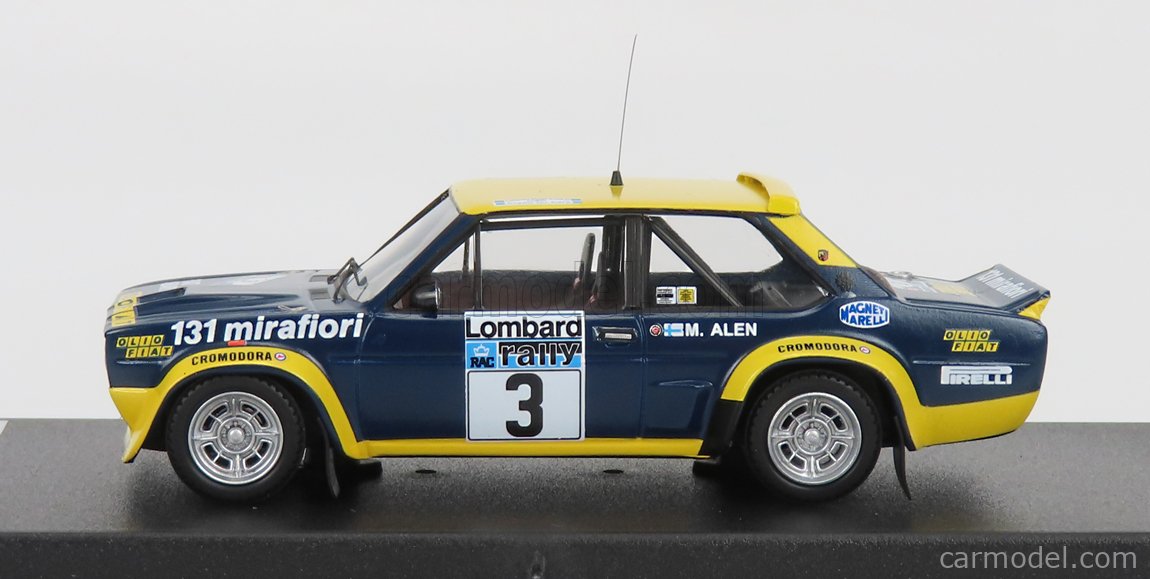 TROFEU FRRUK88 Scale 1/43 | FIAT 131 ABARTH OLIO FIAT N 3 RALLY RAC ...