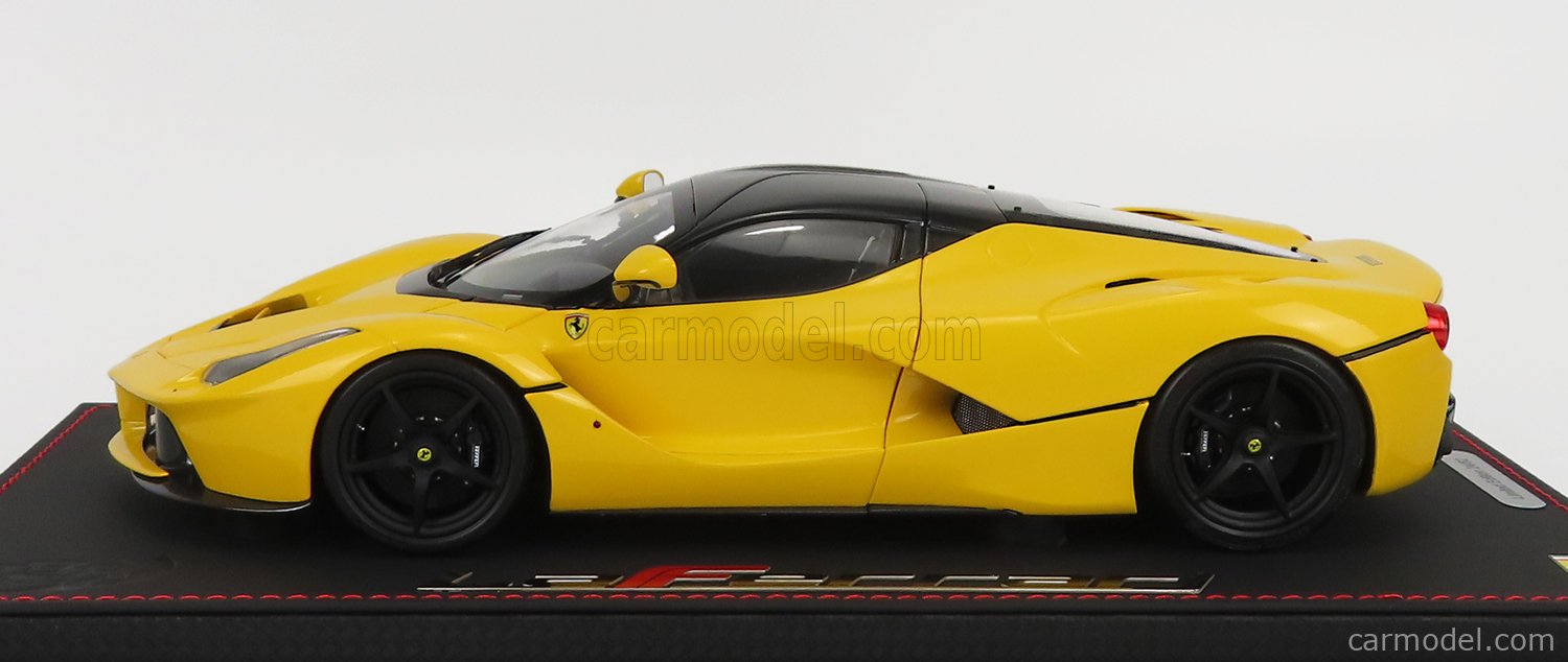 BBR-MODELS BBR182200DIE-VET Scale 1/18 | FERRARI LAFERRARI 2013 - BLACK ...