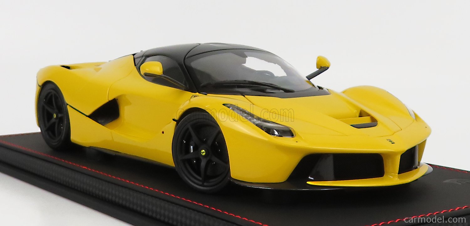 BBR-MODELS BBR182200DIE-VET Scale 1/18 | FERRARI LAFERRARI 2013 - BLACK ...