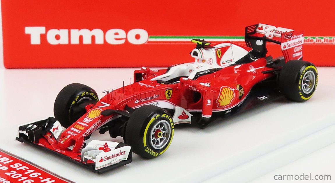 TAMEO TMB038 Escala 1/43 | FERRARI F1 SF16-H N 7 4th RUSSIAN GP 2016 ...