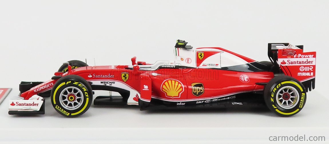 TAMEO TMB038 Escala 1/43 | FERRARI F1 SF16-H N 7 4th RUSSIAN GP 2016 ...