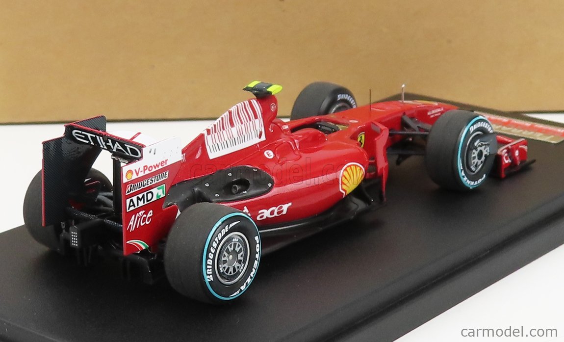 TAMEO TMK386 Scale 1/43 | FERRARI F1 F60 N 4 WINNER BELGIUM GP 2009 ...
